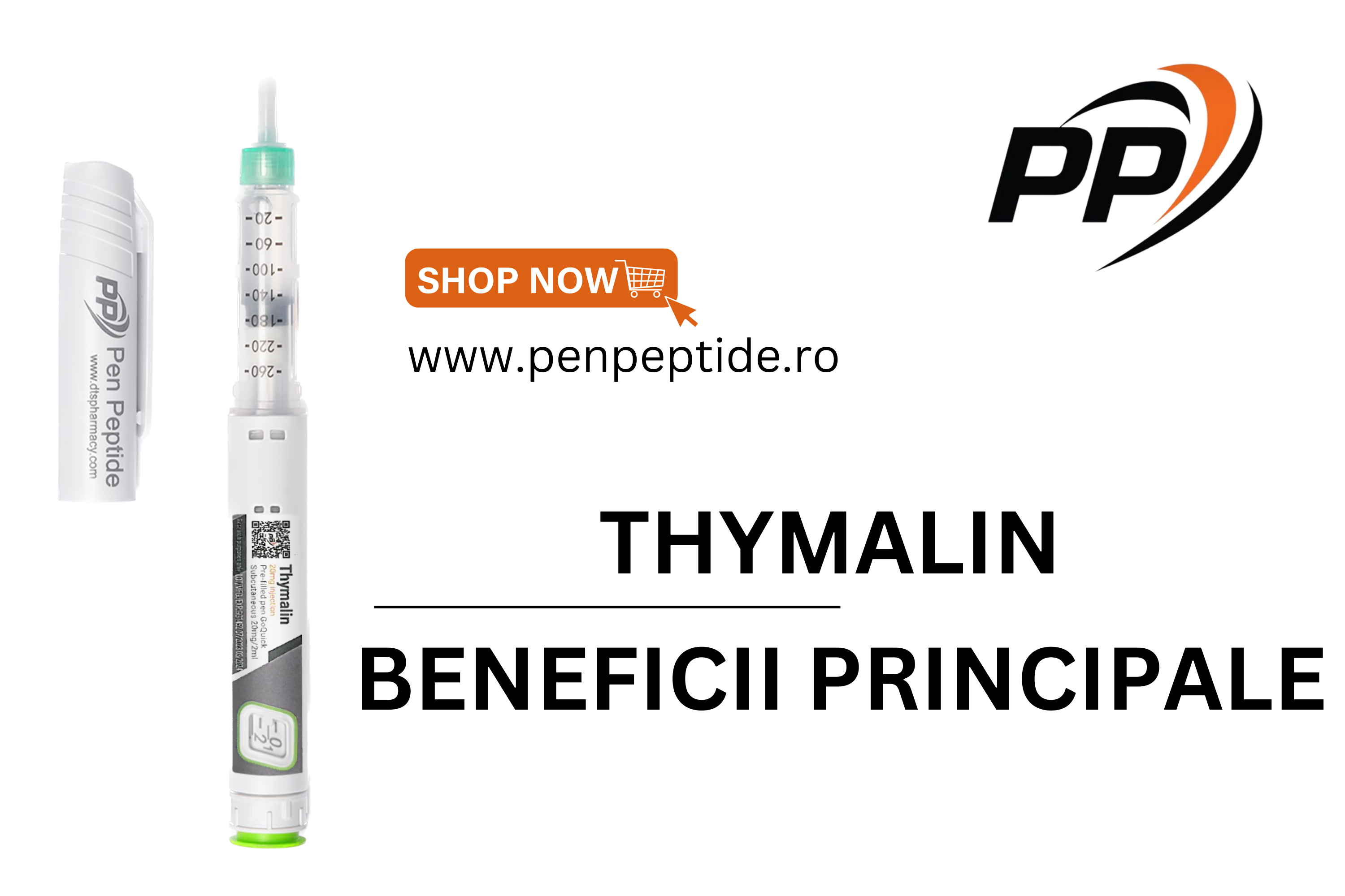 Thymalin - Beneficii principale – Pen Peptide Romania